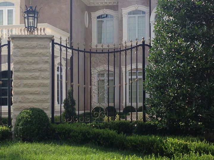 Custom Wrought Iron Fence - Womack Iron