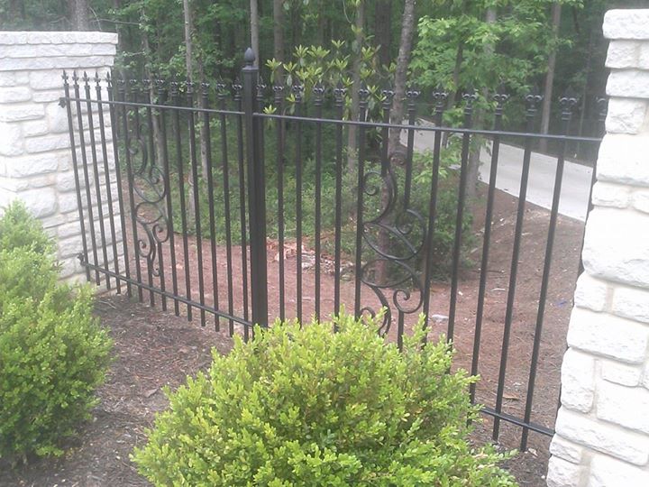 Custom Wrought Iron Fence - Womack Iron