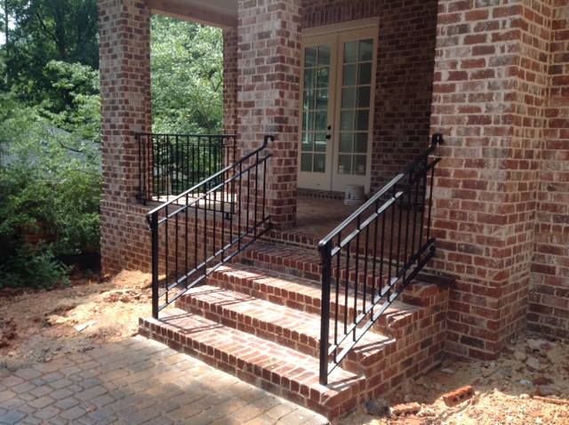 Custom Exterior Railings - Womack Iron