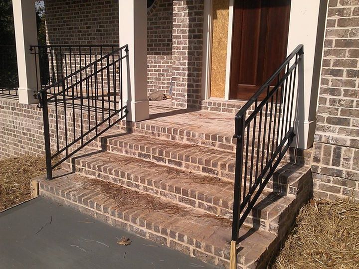 Custom Exterior Railings - Womack Iron