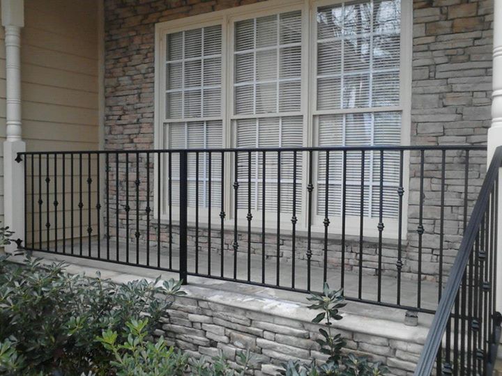 Custom Exterior Railings - Womack Iron